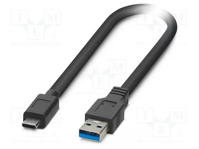 KAAPELI - USB 3.2 - USB A PISTOKE,USB C PISTOKE - 1,8M - MUSTA - CU ...