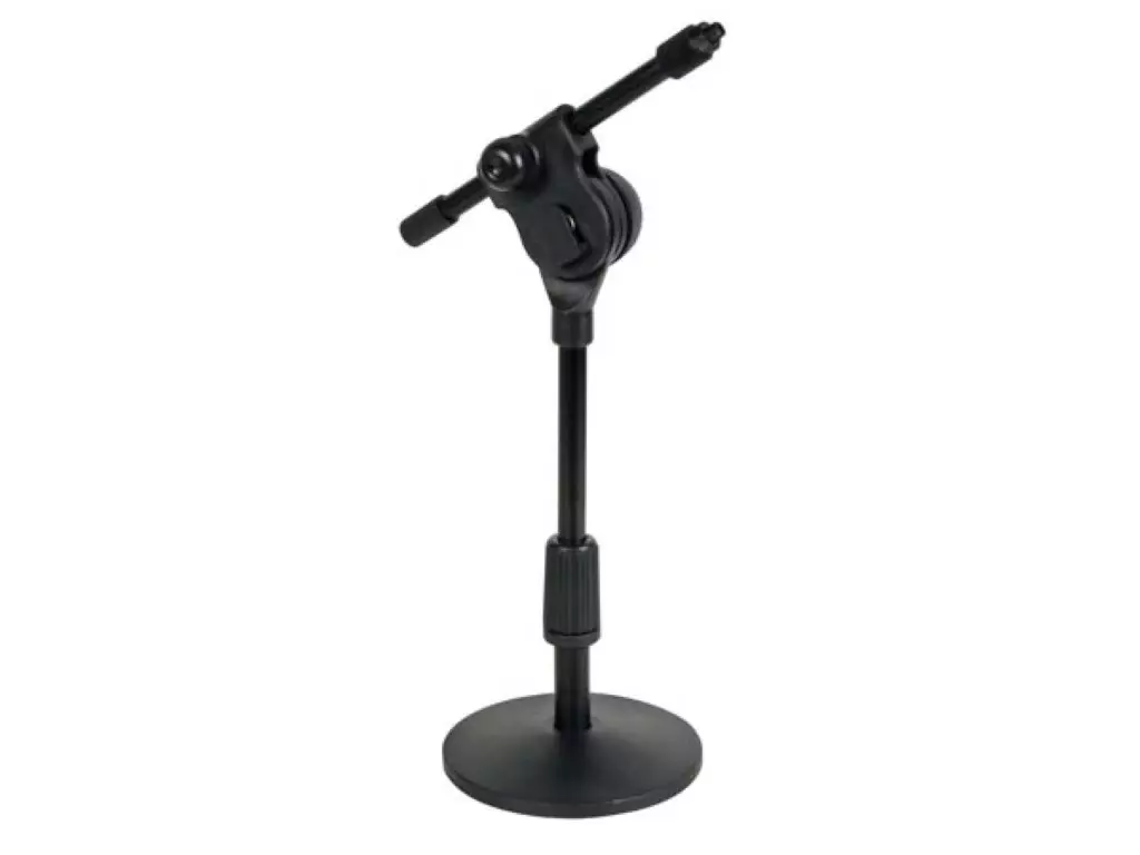 MICROPHONE TABLE STAND, BLACK - Radioduo.fi verkkokauppa