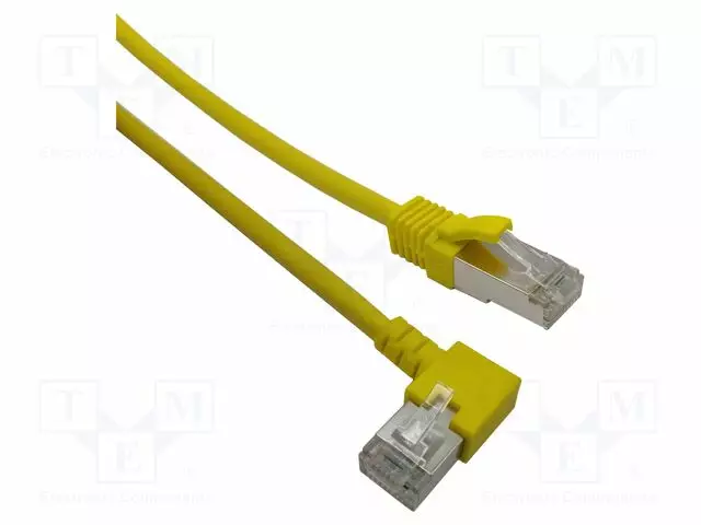 PATCH KAAPELI - F/UTP - CAT: 6 - RJ45-PISTOKE,RJ45 OIKEA KULMALIITIN ...
