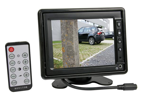 5,6'' TFT-LCD MONITOR WITH REMOTE CONTROL - Radioduo.fi verkkokauppa