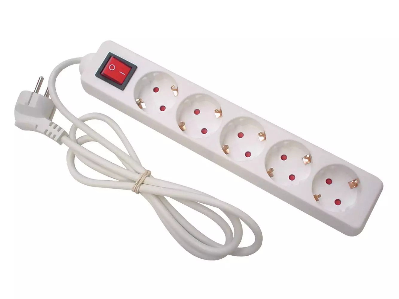 5-WAY SOCKET-OUTLET WITH SWITCH - Radioduo.fi verkkokauppa