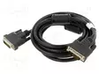 KAAPELI - DVI-D (24+1) PISTOKE,MOLEMMIN PUOLIN - DUAL LINK - 3M CA-DVID ...